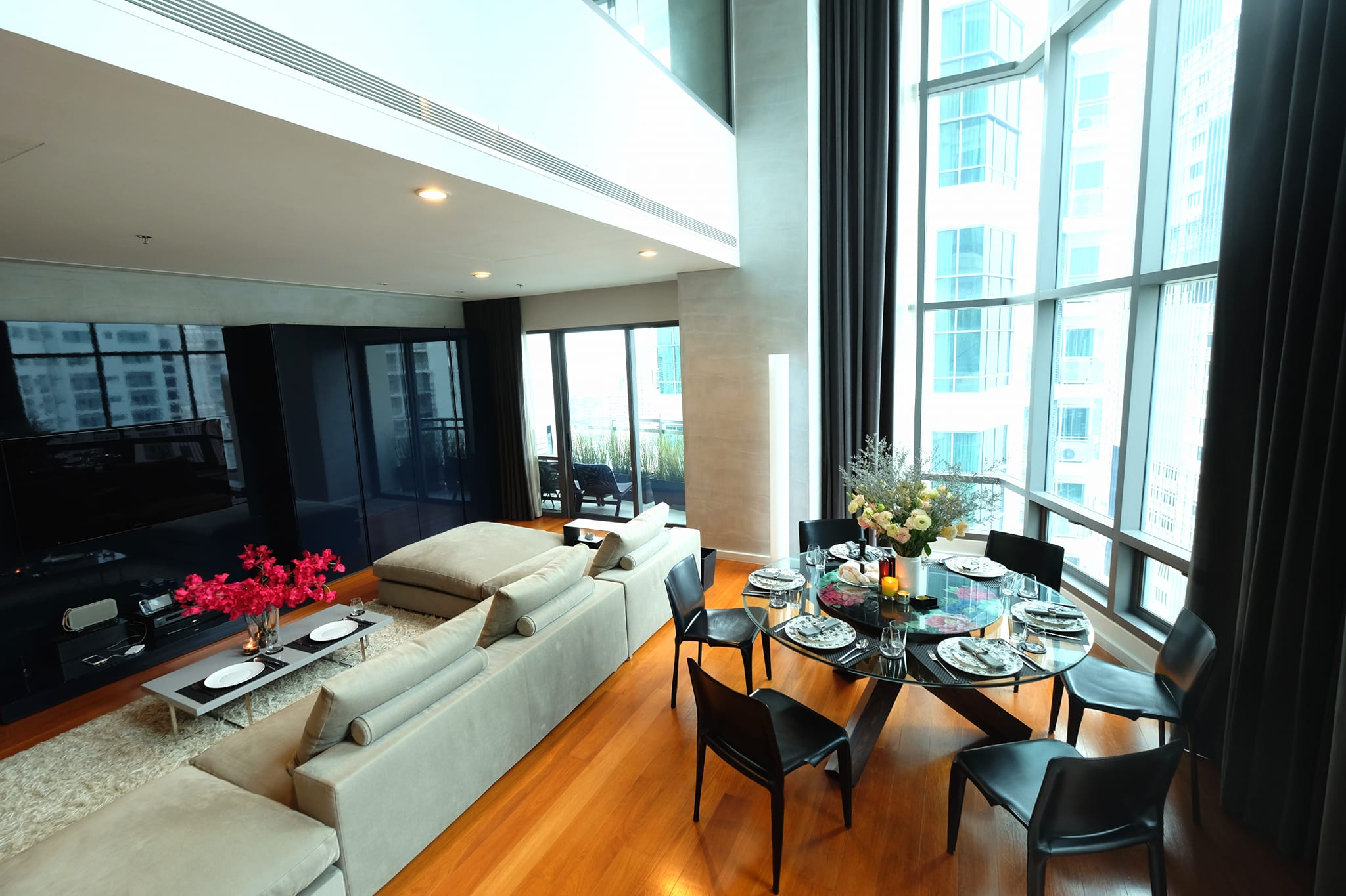 Luxury Duplex 3 Bedroom Condo for Sale Phromphong | New Home Bangkok